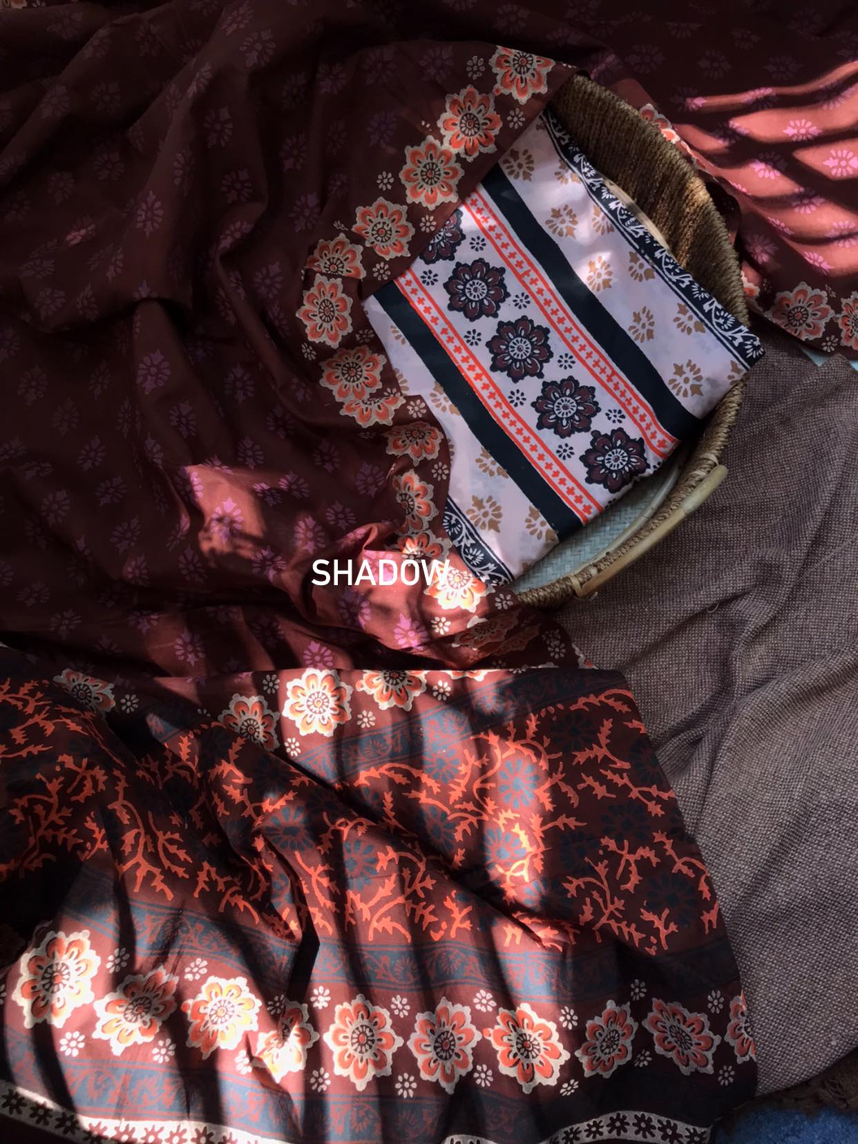 Block Print(3 Piece) - Shadow